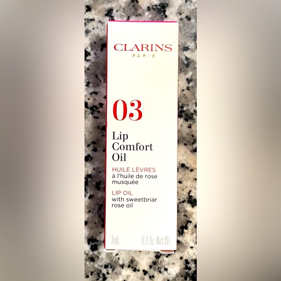Clarins | Makeup | Clarins Lip Comfort Oil Cherry No 3 | Poshmark